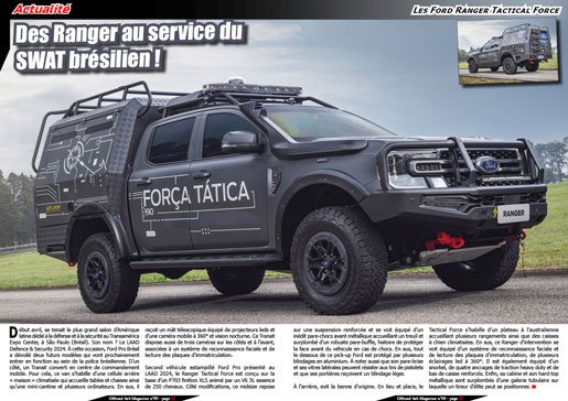 Les Ford Ranger Tactical Force